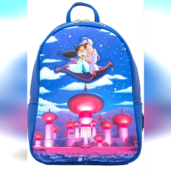 Loungefly | Bags | Disney Loynge Fly Aladdin Bag Glow In The Dark ...